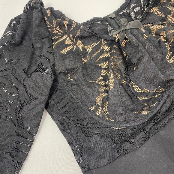 Agent Provocateur | Tops | Agent Provocateur Audrey Black Bodysuit Ap2 Small Nwt | Poshmark